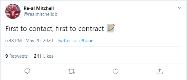 Redshirt Sophomore QB Re-Al Mitchell Commits to Temple after Two Years ...