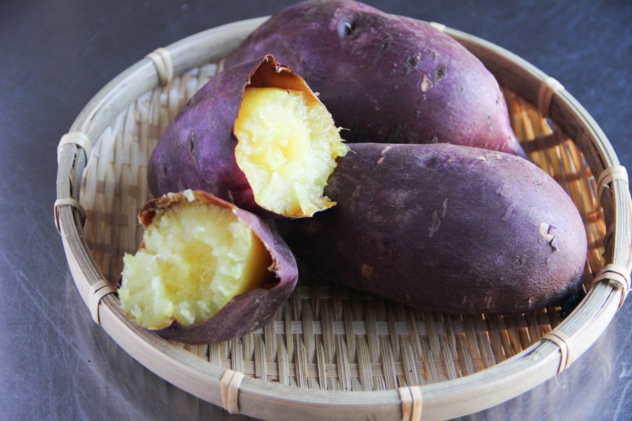 how to boil a japanese sweet potato