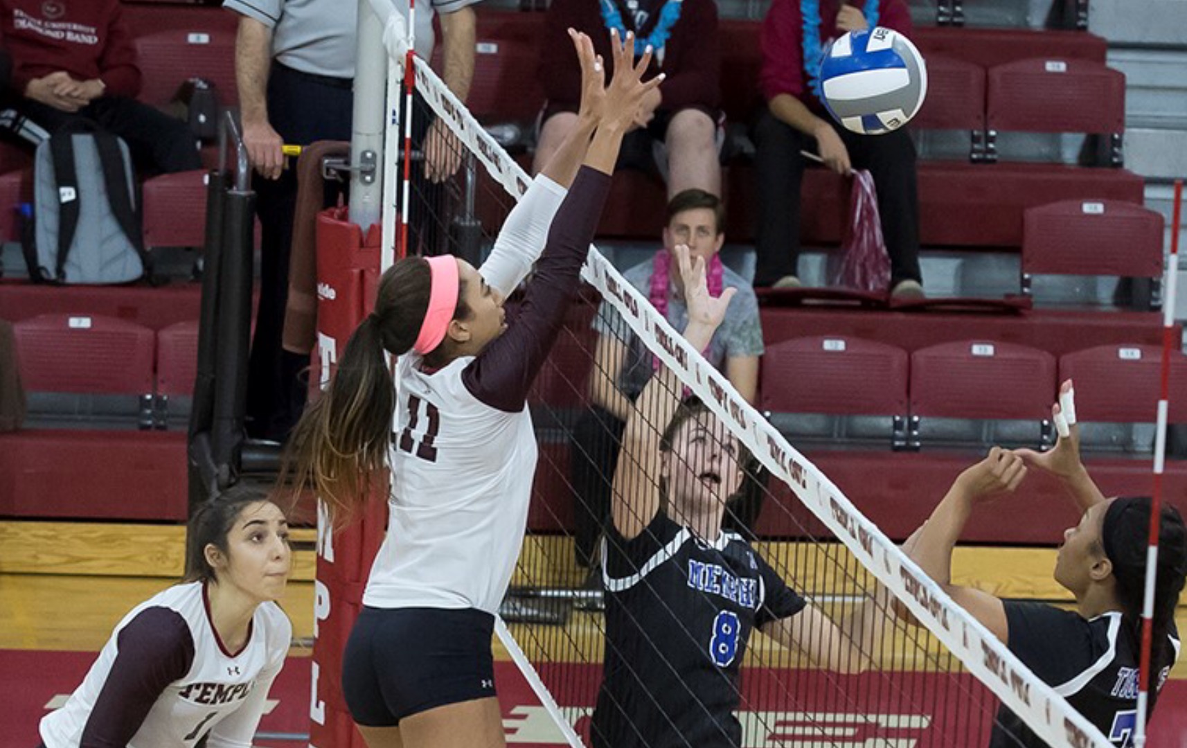Temple Volleyball Earns Tenth Sweep Of The Season against East Carolina ...