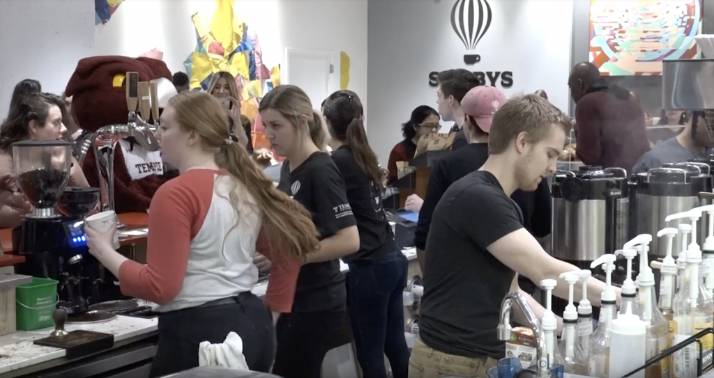 New Saxbys Provides New Opportunities - Temple Update